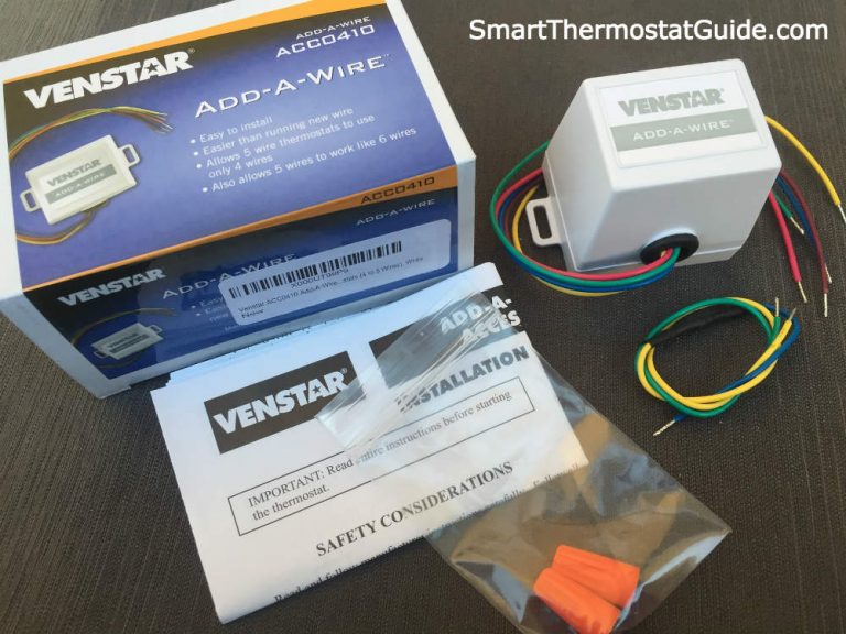 No C-Wire? Venstar Add-a-Wire adapter has you covered – Smart ...